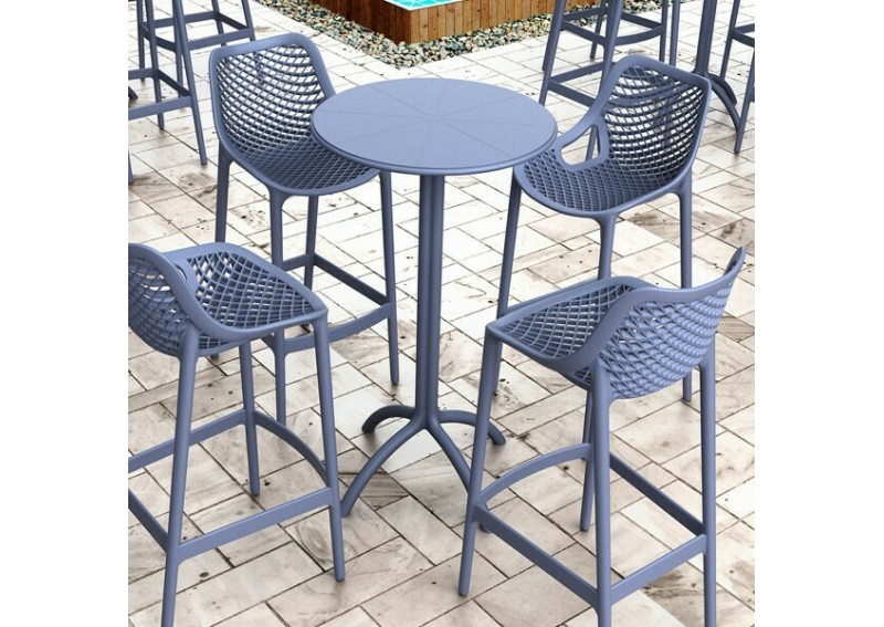 ΤΡΑΠΕΖΙ BAR DARK GREY PP