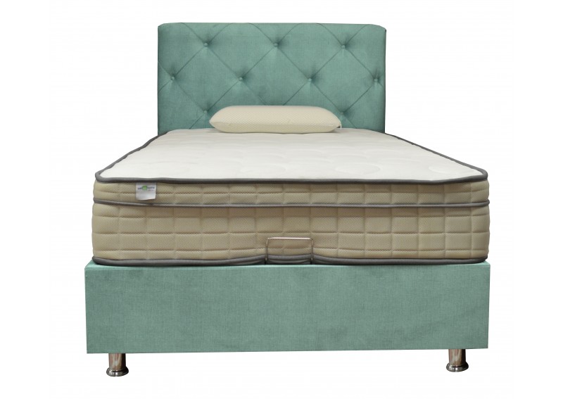 ΚΡΕΒΑΤΙ ΜΟΝΟ ΜΕ ΑΠΟΘΗΚΕΥΤΙΚΟ ΧΩΡΟ ΥΦΑΣΜΑ ΜΕΝΤΑ ΓΙΑ ΣΤΡΩΜΑ 090Χ200