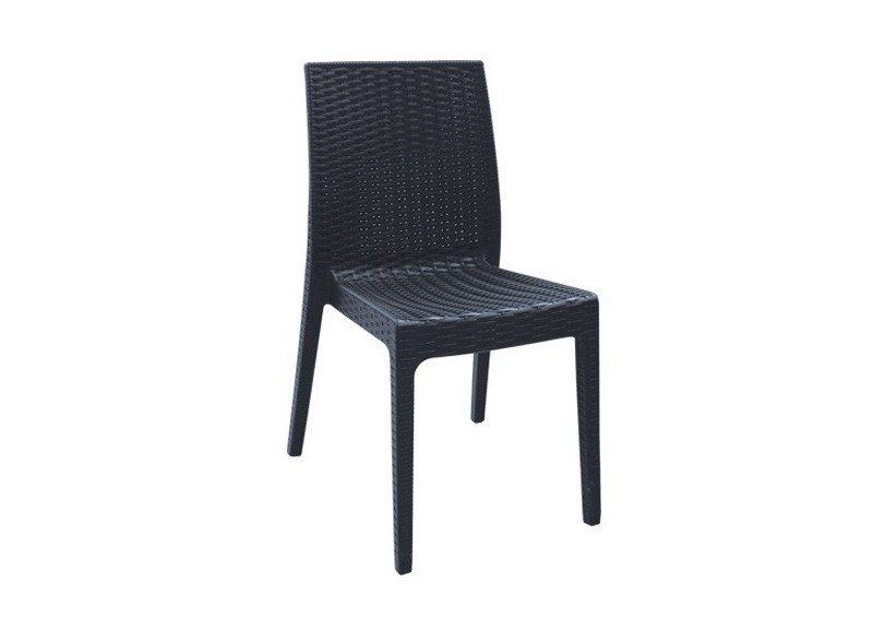 ΚΑΡΕΚΛΑ ΣΤΟΙΒΑΖΟΜΕΝΗ PP RATTAN LOOK ΑΝΘΡΑΚΙ